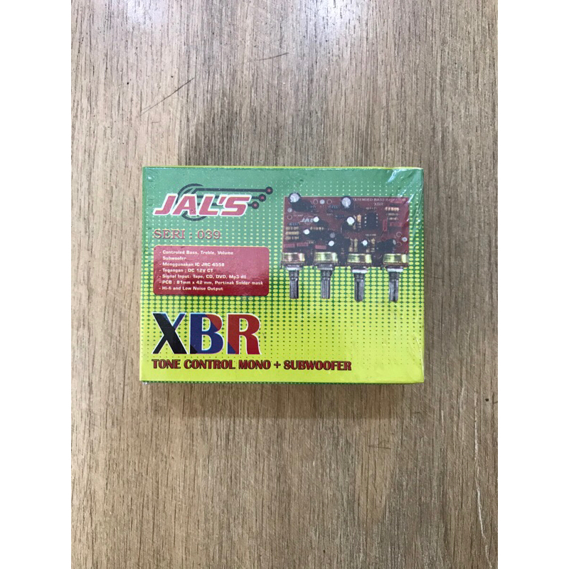 Jual Rakitan Power XBR Tone Control Mono+Subwoofer | Shopee Indonesia