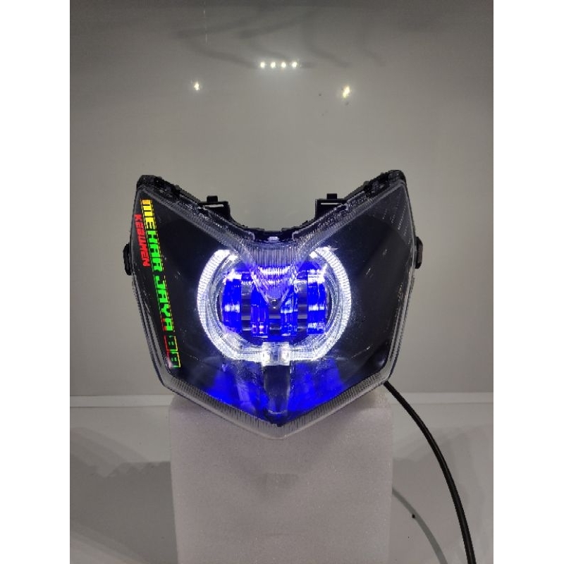 Jual LAMPU UTAMA LED SUPRA X 125 BATMAN BILED 4 LENSA PROJIE | Shopee ...