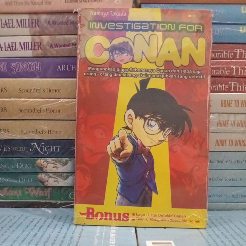 Jual investigation for conan ( original ) | Shopee Indonesia