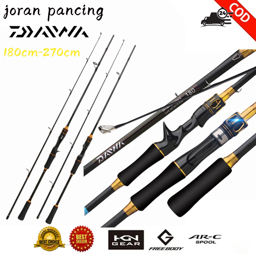 Jual Joran daiwa reel joran pancing spinning joran pancing casting ...