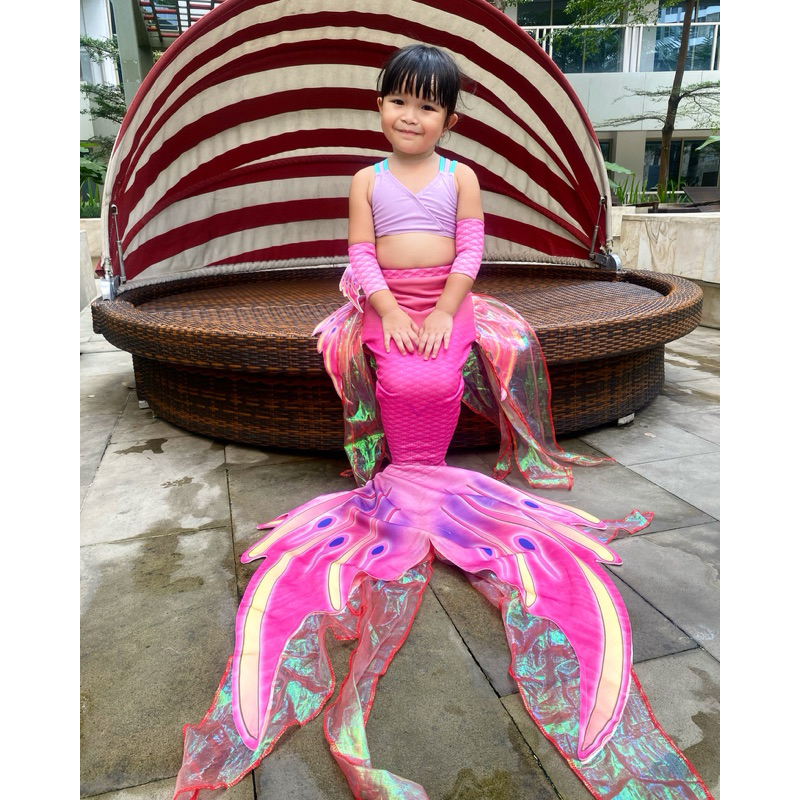 Jual baju renang mermaid ekor mermaid kostum putri duyung anak kostum mermaid | Shopee Indonesia