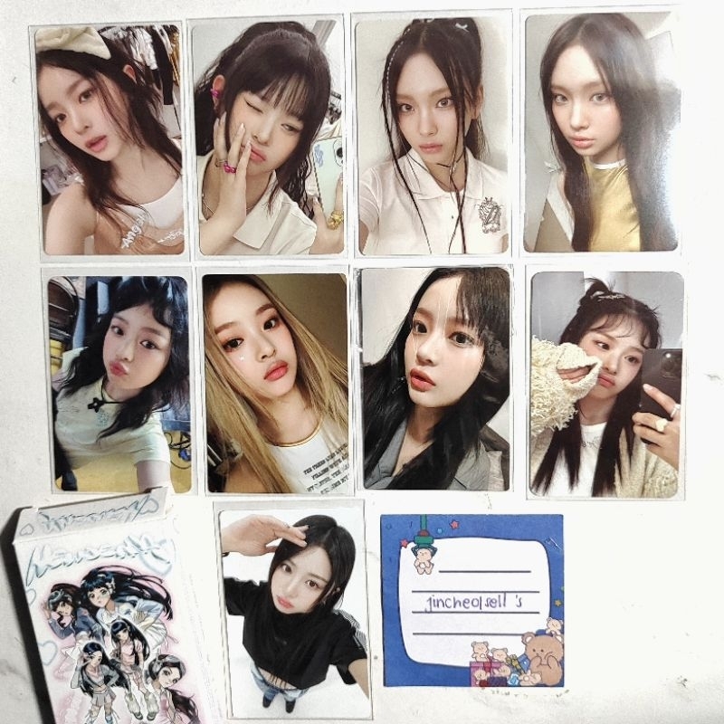 Jual TAKE ALL Photocard NewJeans Hanni Get Up Pita LINE Friends Blonde ...
