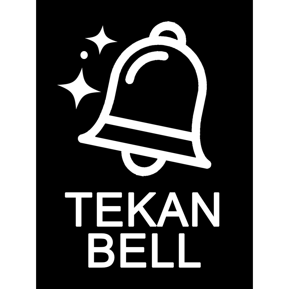 Jual Tulisan Tekan Bell / Pencet Bell bahan Akrilik | Shopee Indonesia