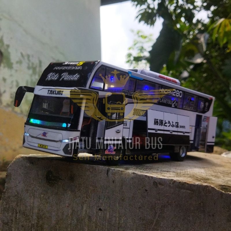 Jual Miniatur Bus Kids Panda Tunggal Jaya Jetbus 5 Full Spek | Shopee ...