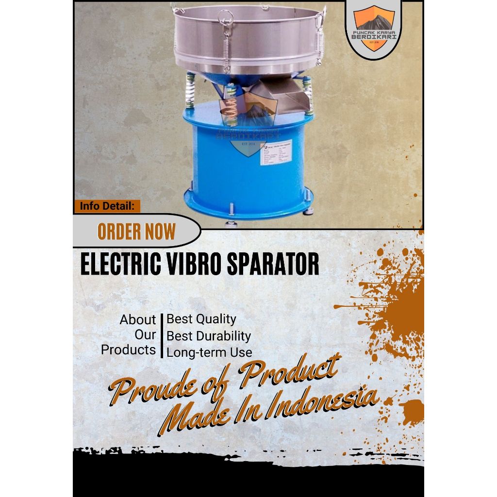Jual Mesin Ayakan Tepung Vibro Sparator Mesin Pengayak Shopee Indonesia