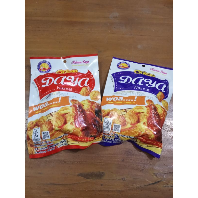 Jual Snack Crispy DAYA Nikmat Enak | Shopee Indonesia