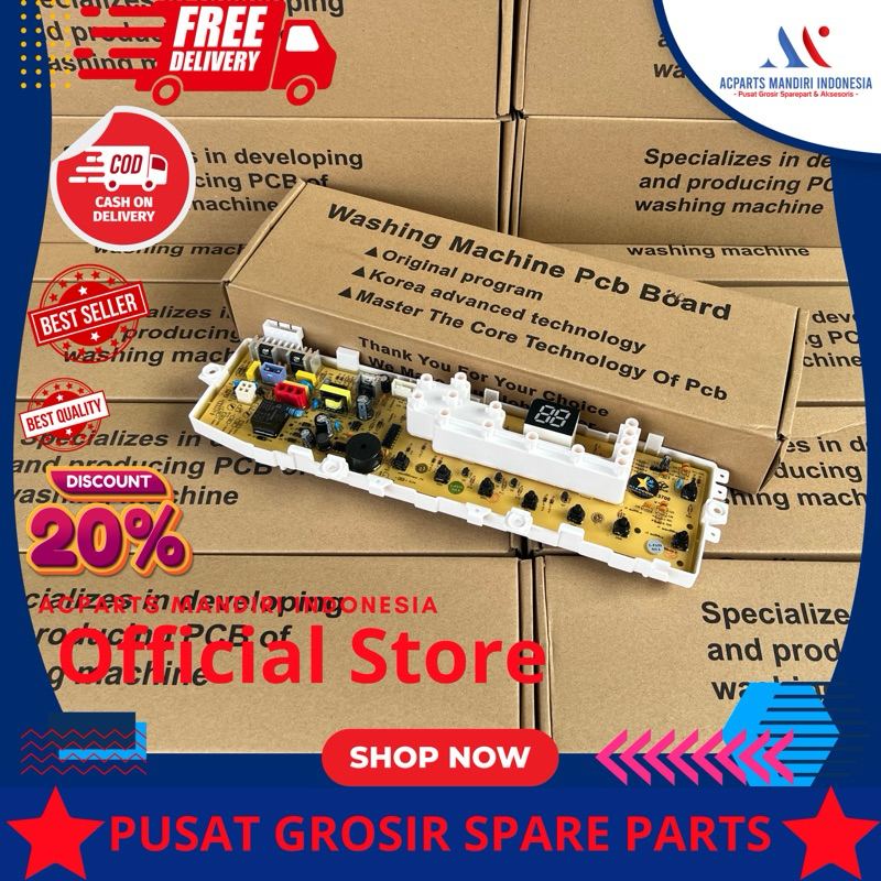 Jual DAEWOO DWF-908ELC, Modul pcb mesin cuci Top Loading | Shopee Indonesia