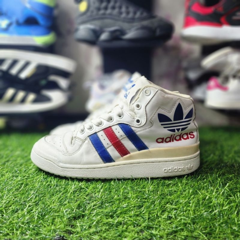 Jual sepatu adidas forum mid size 41(26cm) | Shopee Indonesia