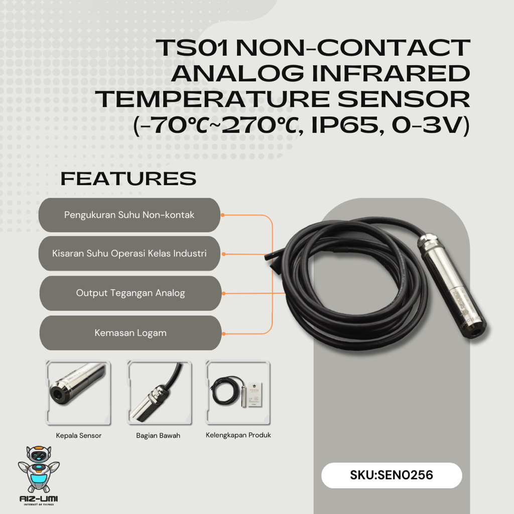 Jual TS01 Non-Contact Analog Infrared Temperature Sensor | Shopee Indonesia