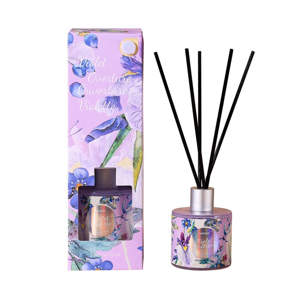 Jual Official BALI MINISO Reed Diffuser Flower in Water Series ...
