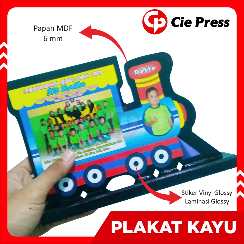 Jual PLAKAT SOUVENIR VANDEL KAYU KENANG-KENANGAN KADO UNIK WISUDA ...