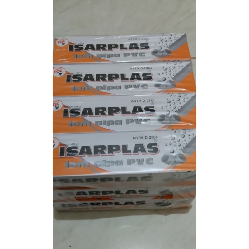 Jual Lem Pipa PVC ISARPLAS|| ORLEEPLAST tube (40gr) | Shopee Indonesia