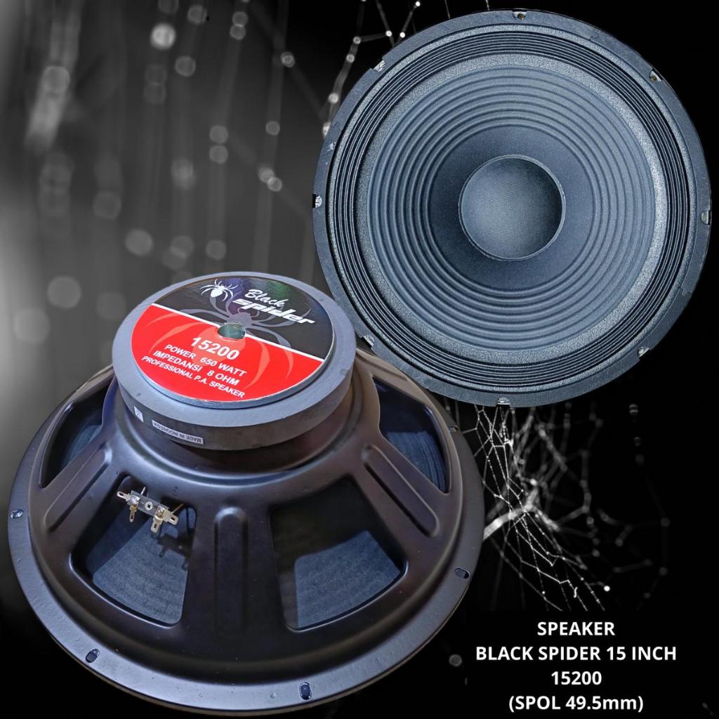 Jual Speaker Black Spider 15 Inch 15200 Original BS | Shopee Indonesia