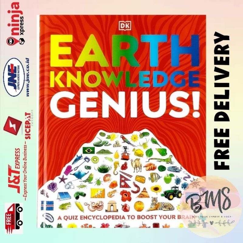 Jual DK Earth Knowledge Genius! A Quiz Encyclopedia to Boost Your Brain ...