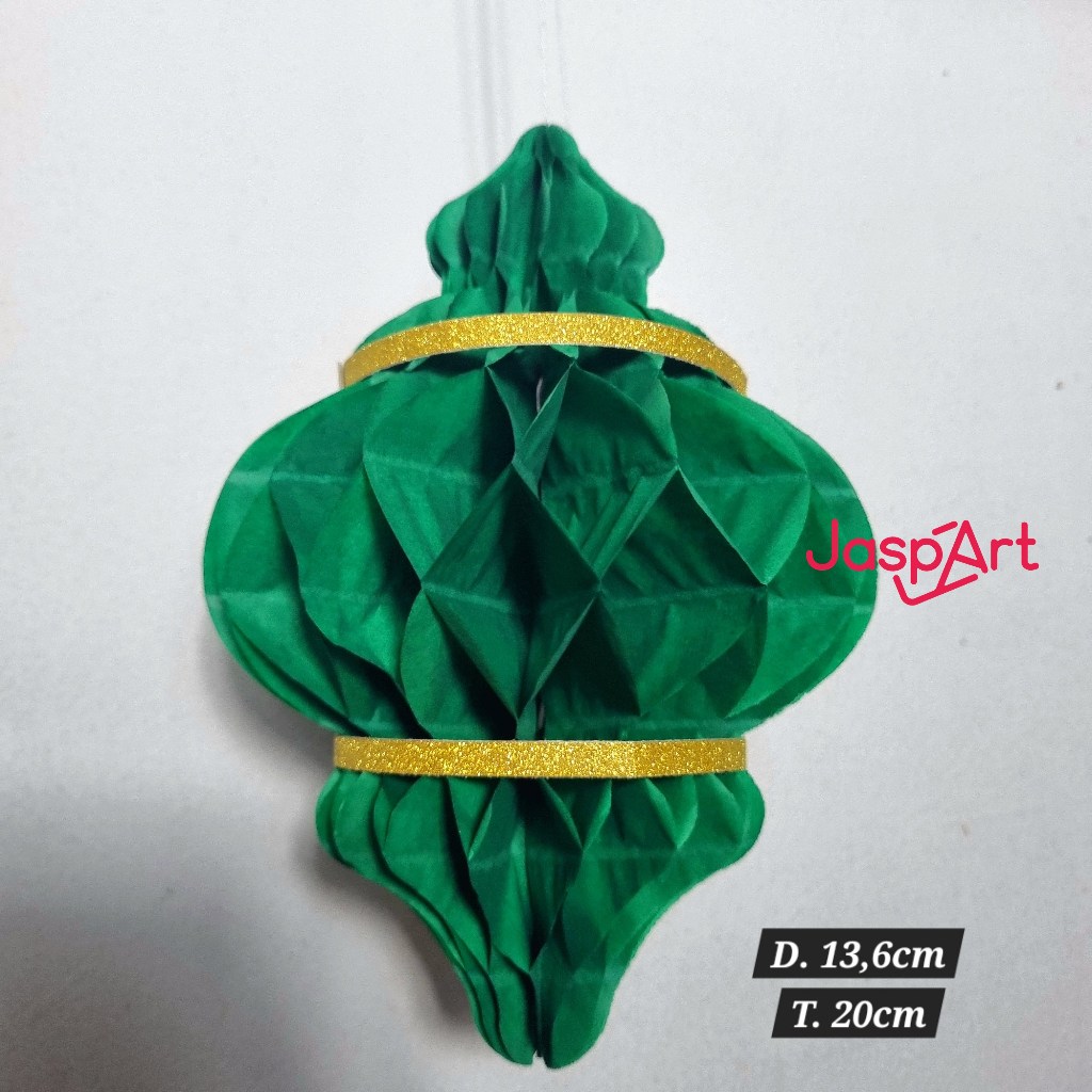 Jual LAMPION LEBARAN LAMPION TAWON IDUL FITRI LAMPION LIPAT HIJAU ...