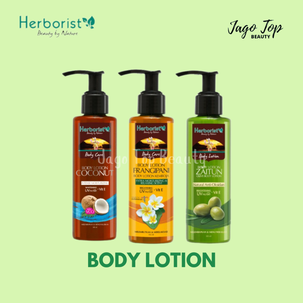 Jual HERBORIST Hand Body Lotion | Coconut | Zaitun | Shopee Indonesia