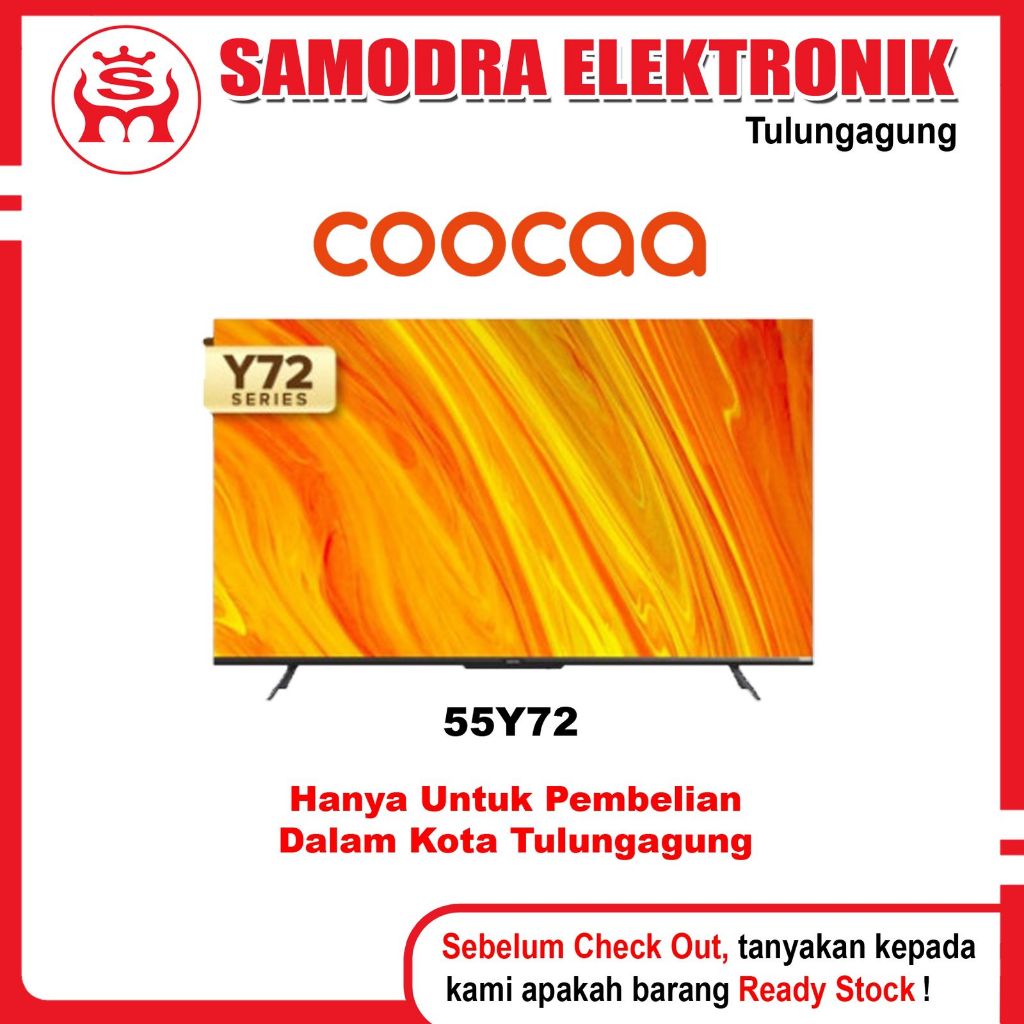 Jual LED TV COOCAA 55Y72 | Led 55 Inch Coocaa Google Tv | Shopee Indonesia