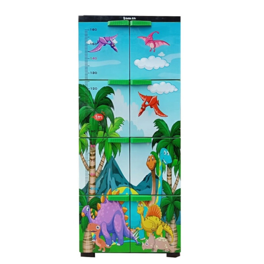 Jual BUBBLE STAR 4 Susun (RODA) - Lemari Pakaian Plastik JUMBO Gajah ...
