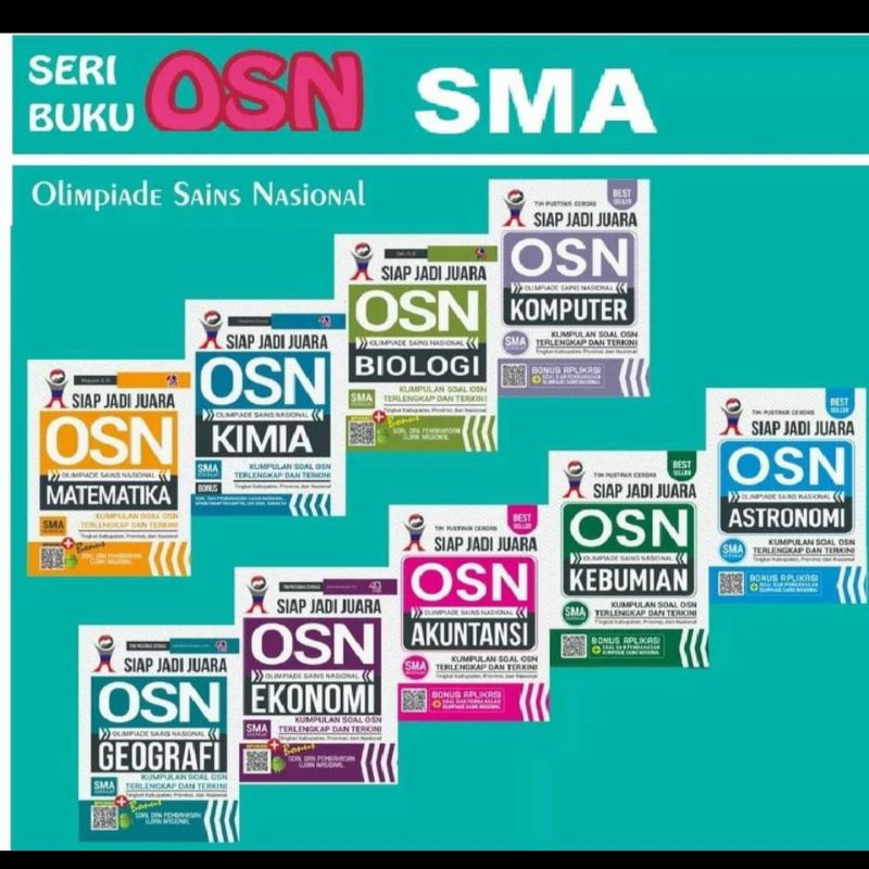 Jual buku siap jadi juara olimpiade sains nasional osn sma ederajat | Shopee Indonesia