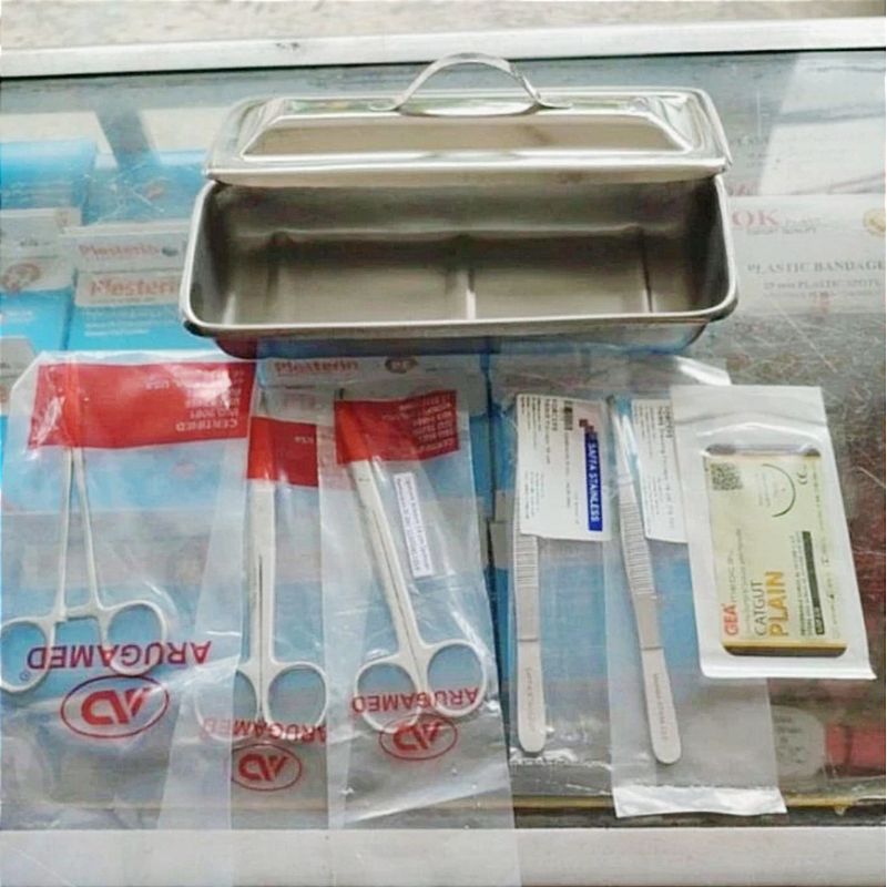 Jual Hecting Set Standar Medis Hekting Kit | Shopee Indonesia