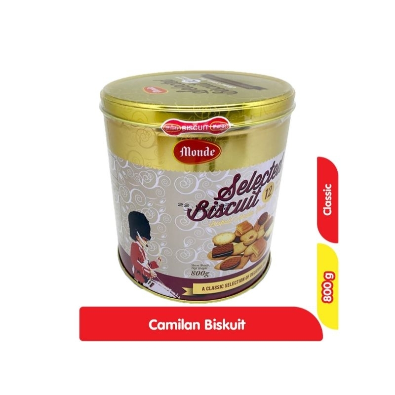 Jual Monde Selection Biscuit Gold Assorted 800 g | Shopee Indonesia