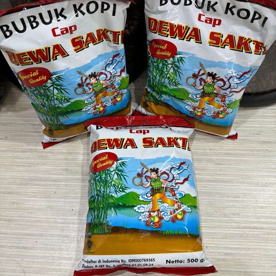 Jual Kopi Bubuk 500 gr Cap Dewa Sakti 500 gram | Shopee Indonesia