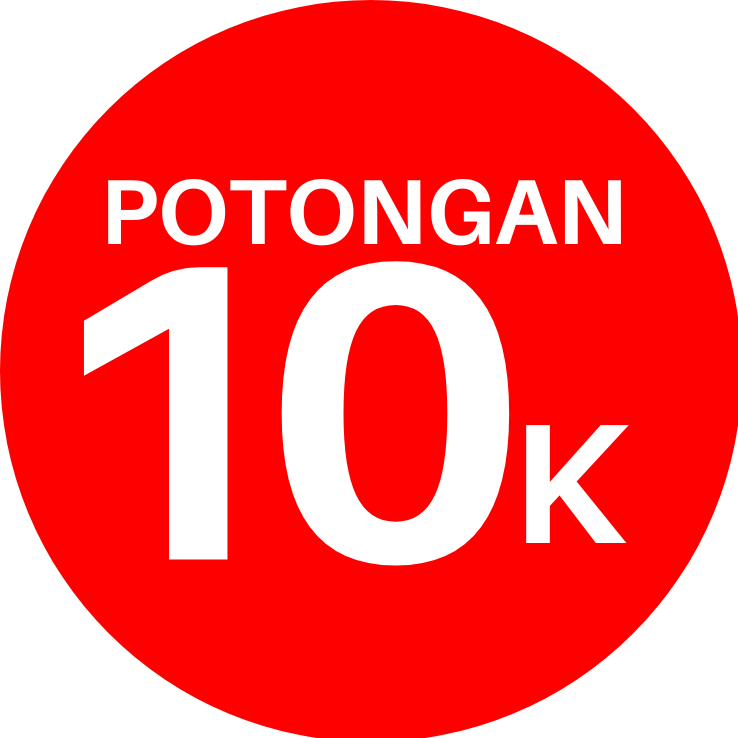 Jual STIKER POTONGAN 10K (NOMINAL LAIN BISA REQUEST) | Shopee Indonesia