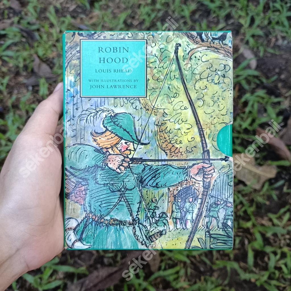 Jual Novel Robin Hood by Louis Rhead (1995) with Illustrations by John ...