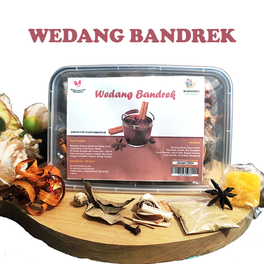 Jual bandrek jahe merah 10 Pcs Rempah Komplit original lengkap gula ...