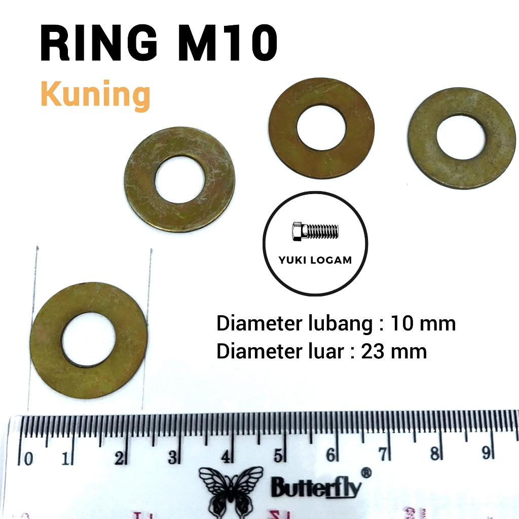 Jual Ring M10 Kuning | Shopee Indonesia
