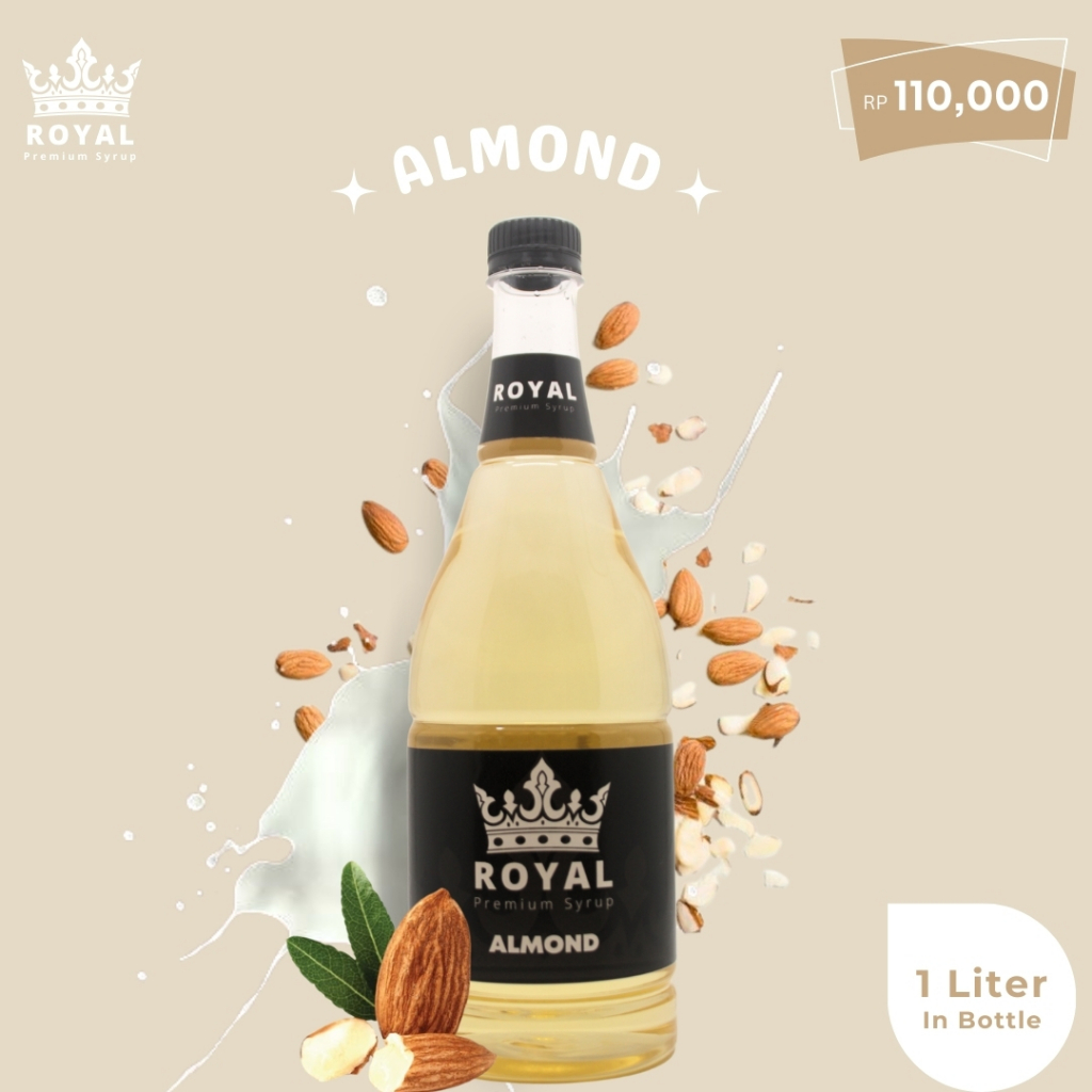 Jual Royal Almond Syrup - Sirup Almond (Premium Quality) | Shopee Indonesia