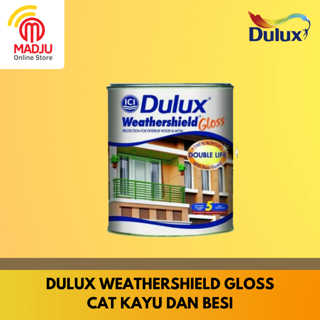 Jual Dulux Weathershield Gloss - Cat Kayu dan Besi Berkualitas Tinggi ...