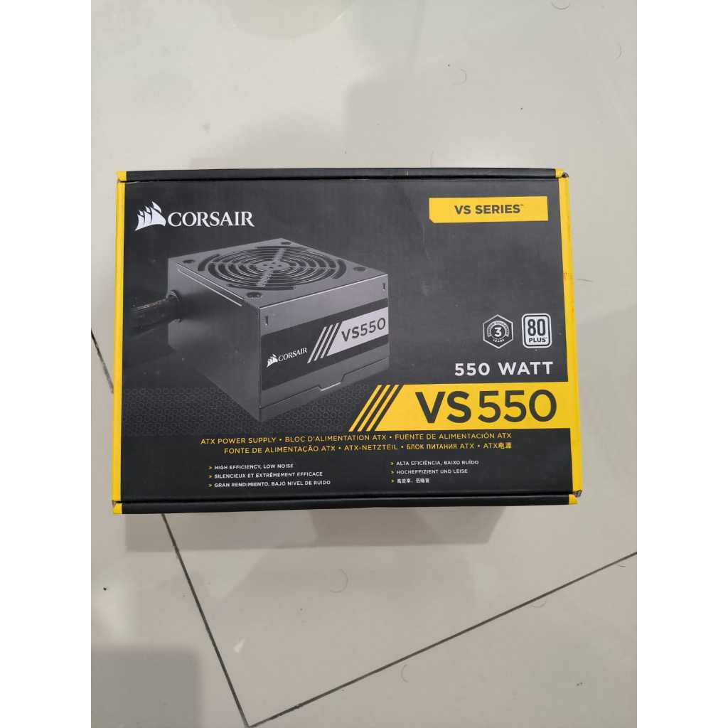 Jual Corsair VS550 ATX Power Supply 550 WATT 80 PLUS | Shopee Indonesia