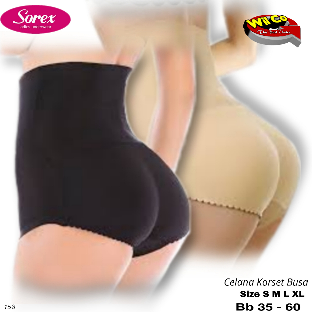 Jual K158 Sorex Celana Busa Tebal, Cd Busa, Celana Dalam Busa Size S M L XL (BB 35 - 60 Kg ...
