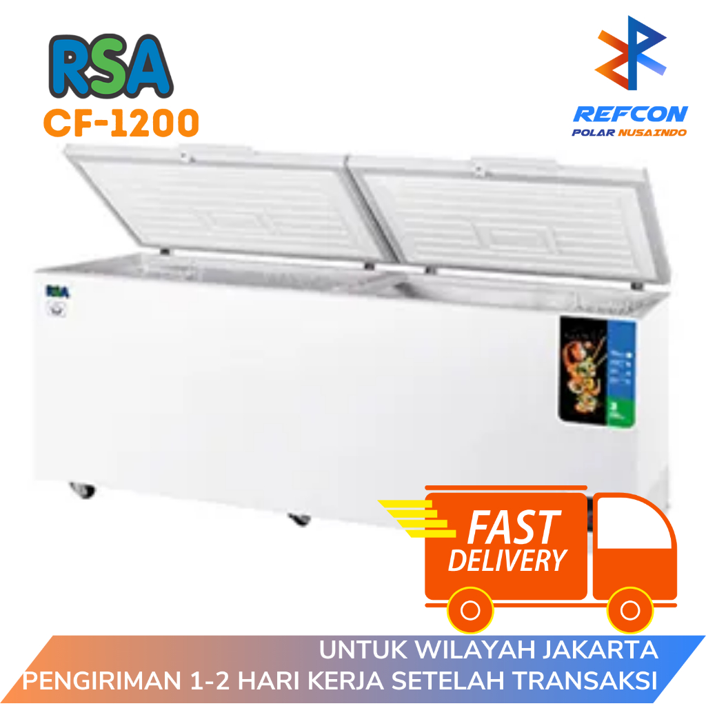 Jual Chest Freezer RSA CF 1200 / CF1200 [1050 Liter] | Shopee Indonesia