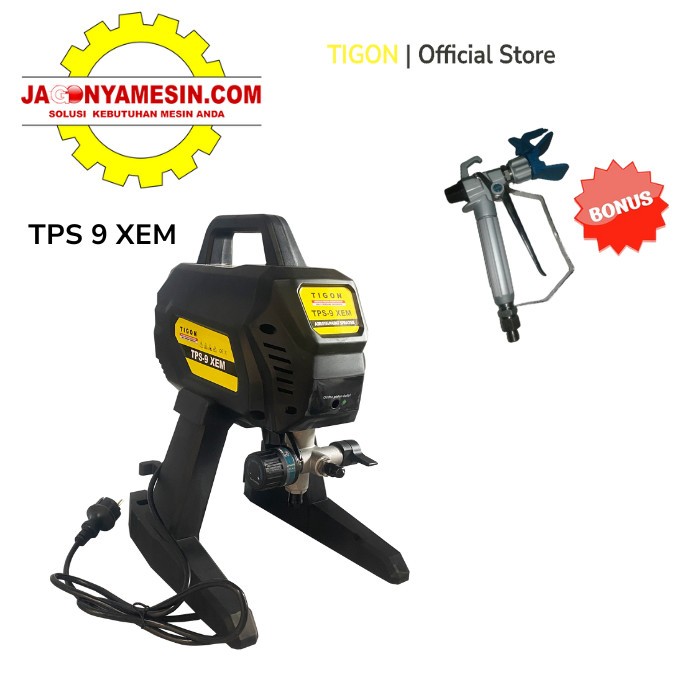Jual Mesin Cat Airless Paint Sprayer TPS 9 XEM Garansi Resmi | Shopee ...