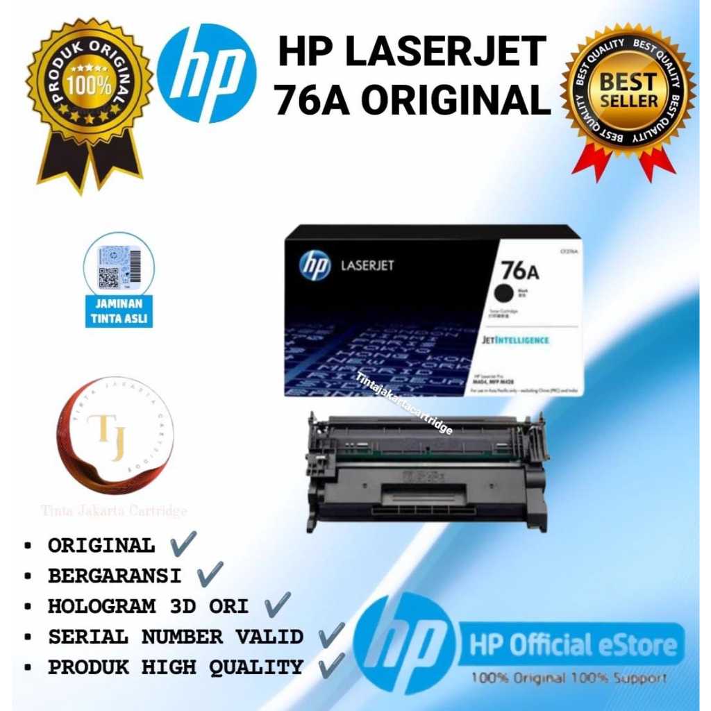 Jual HP Laserjet 76A Black Original | Shopee Indonesia