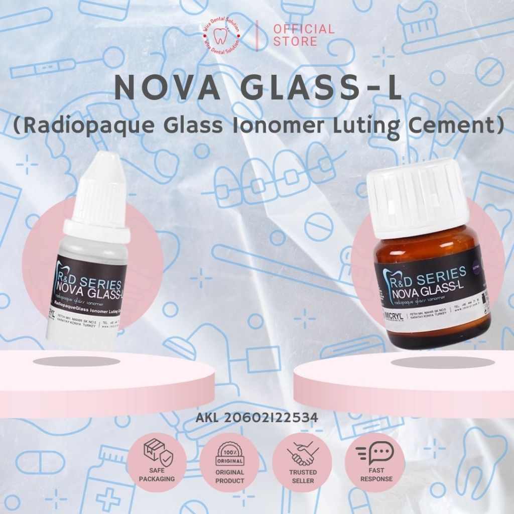 Jual Luting Cement, Crown & Bridges, Posts, Inlays, Onlays Cement Nova ...