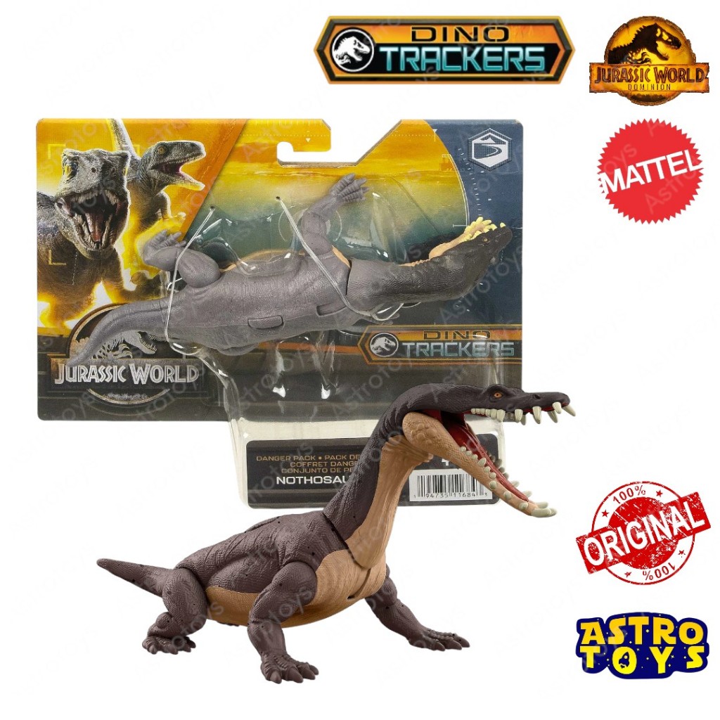 Jual Jurassic World Mattel Dino Tracker Nothosaurs Scan Code / Action ...