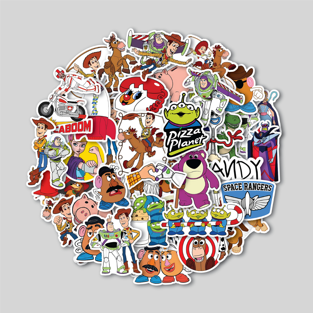 Jual STICKER PACK TOY STORY V2 | STICKER TUMBLER | STIKER LAPTOP KOPER ...