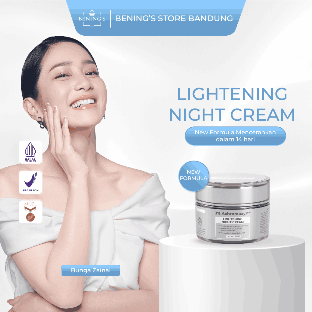 Jual Benings By Dr Oky Pratama Bening's Clinic Indonesia -Night Cream - Cream Malam ...