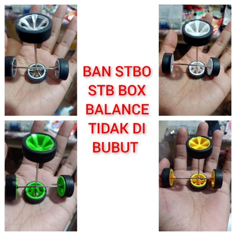 Jual Varian Ban STBO/ Stb Box Balance + Ban Super Hard No bubut Full ...
