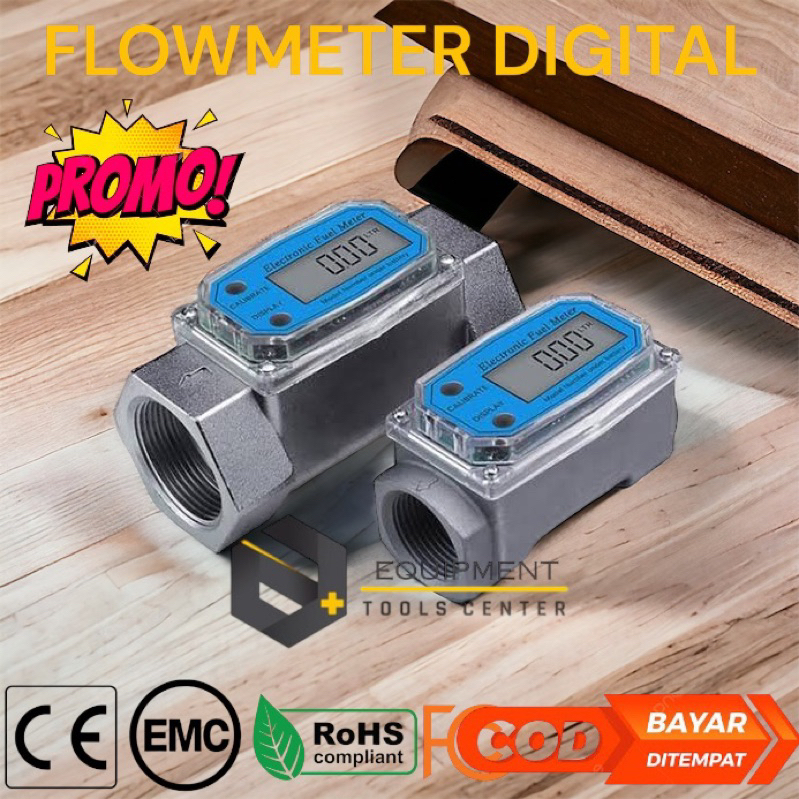 Jual Flow meter solar 2 inch Flow meter Minyak/Air 2" Flowmeter Turbine ...
