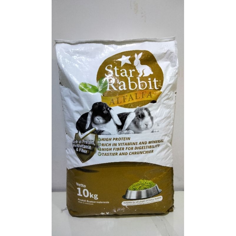 Jual Star Rabbit ALFALFA RASPBERRY pelet kelinci fresh pack 10 kg ...