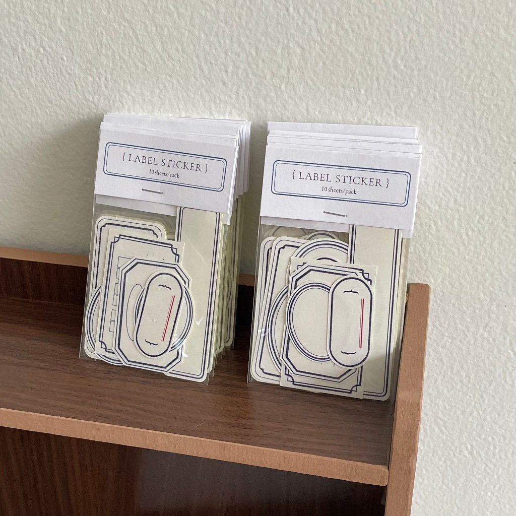 Jual Label Sticker Pack by Keartas Studio Stiker Vintage | Shopee Indonesia