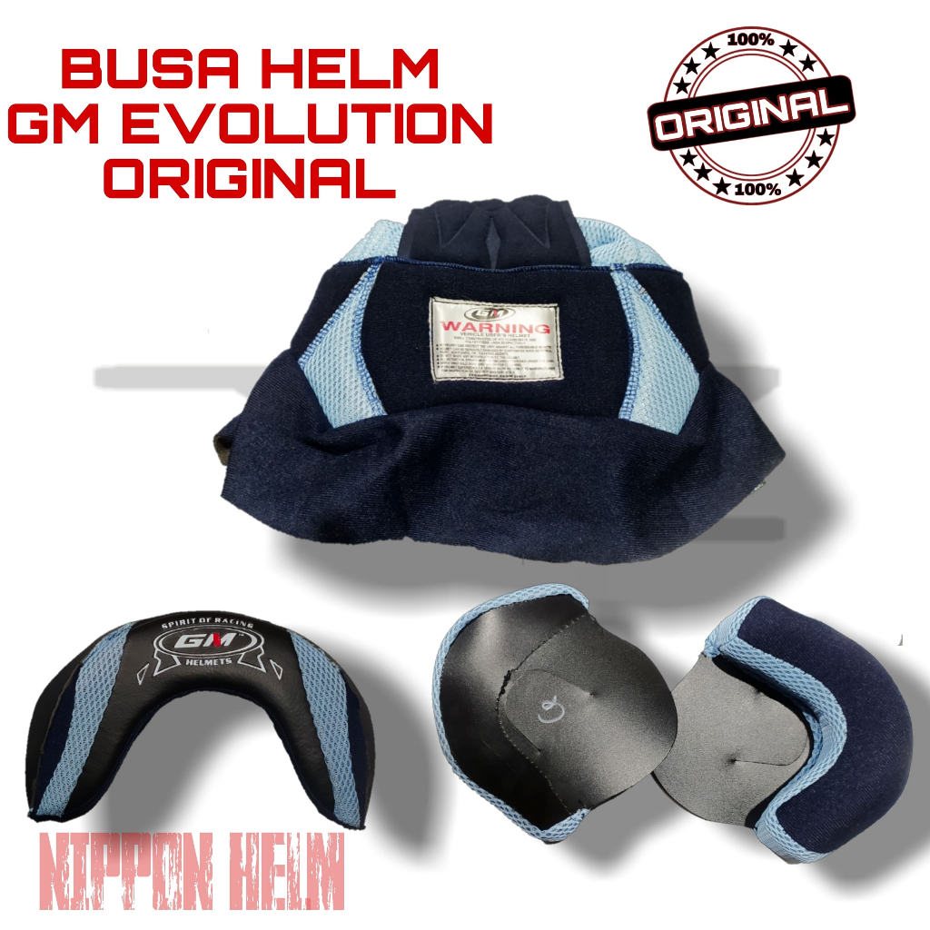 Jual BUSA HELM GM EVOLUTION ORIGINAL. | Shopee Indonesia