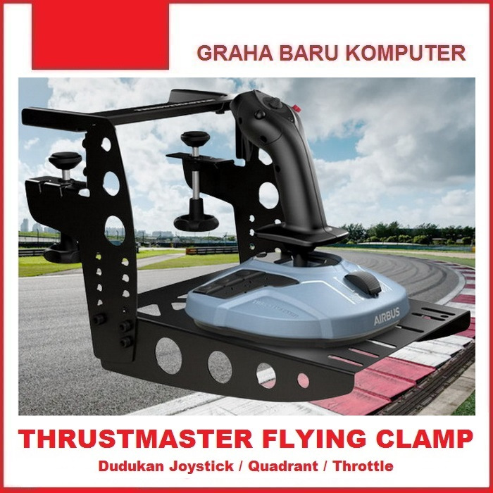 Jual Thrustmaster TM Flying Clamp Dudukan Joystick Throttle | Shopee ...