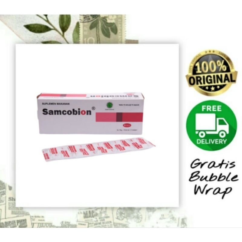 Jual Samcobion / Obat Anemia / Tablet Zat Besi | Shopee Indonesia