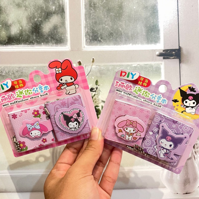 Jual BUKU MINI 1 SET ISI 2 PCS sanrio buku kebutuhan anak sekolah ...