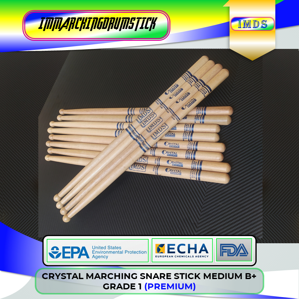 Jual Stick Snare ImMarchingDrumStick Crystal Marching Snare Stick ...